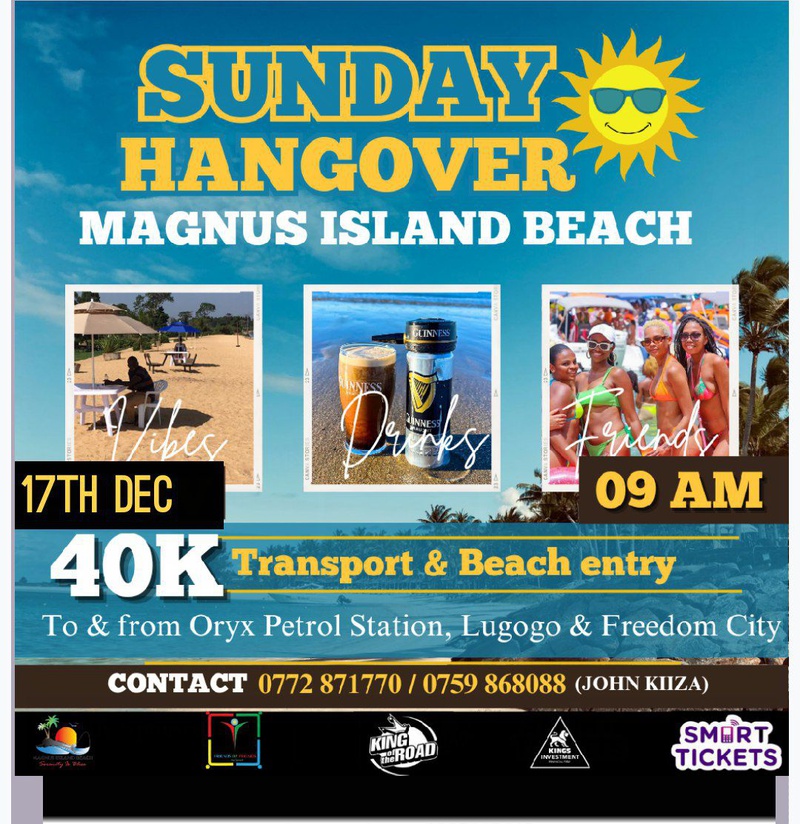 Smart Tickets - SUNDAY HANGOVER MAGNUS ISLAND BEACH - Simple & Convenient